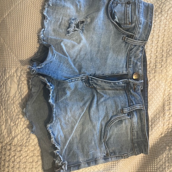 STS Blue | Shorts | Sts Blue Light Blue Distressed Jean Shorts | Poshmark